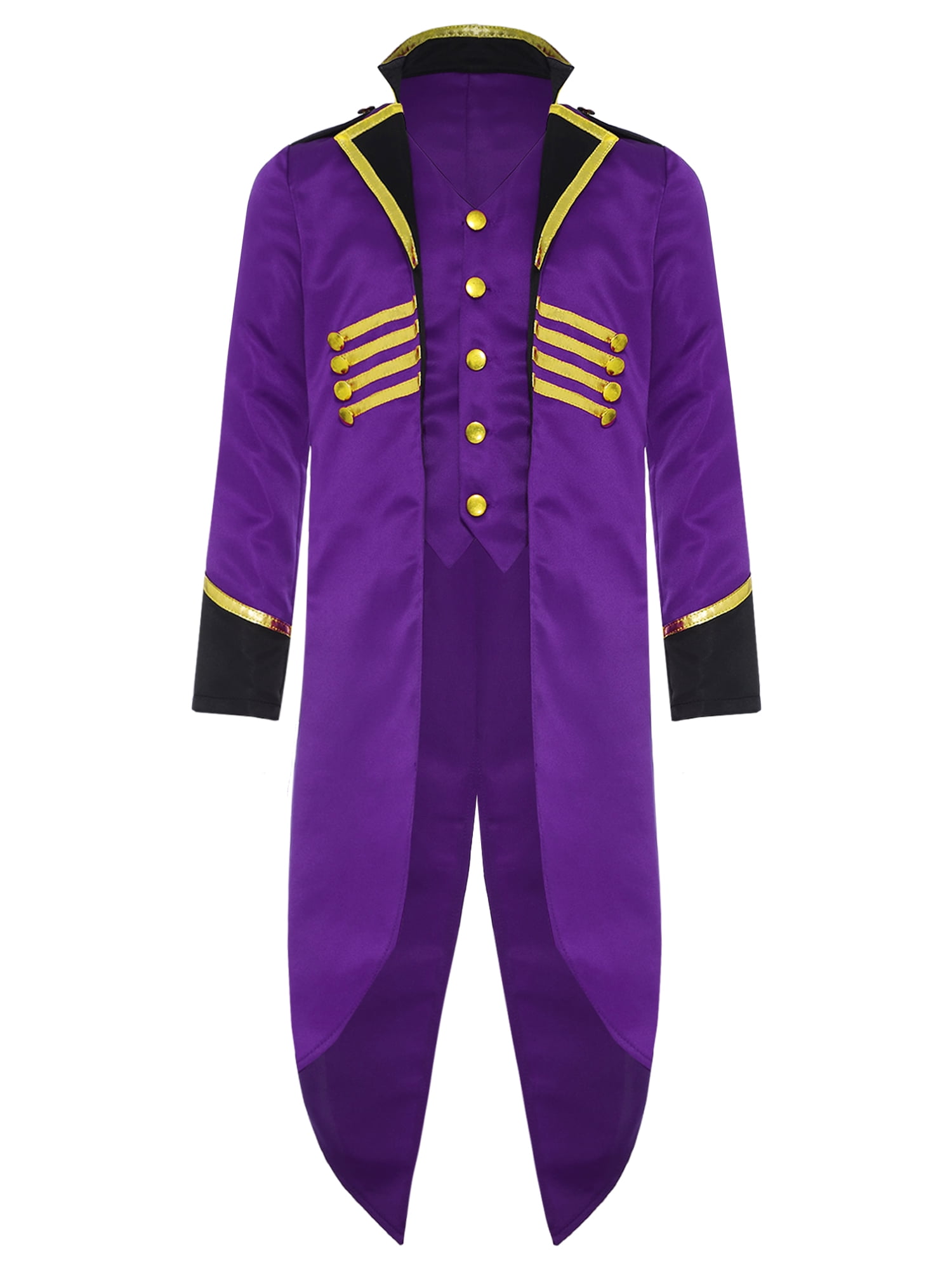 Aislor Kids Boys Medieval Vintage Steampunk Tailcoat Halloween ...
