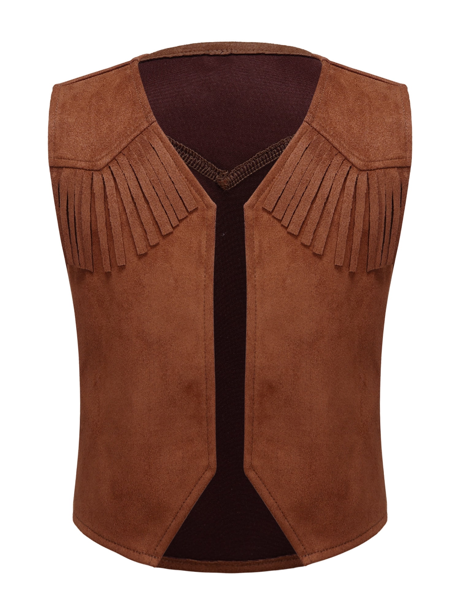 Aislor Kids Cowboy Costume Vest Waistcoat Halloween Party Role Play ...