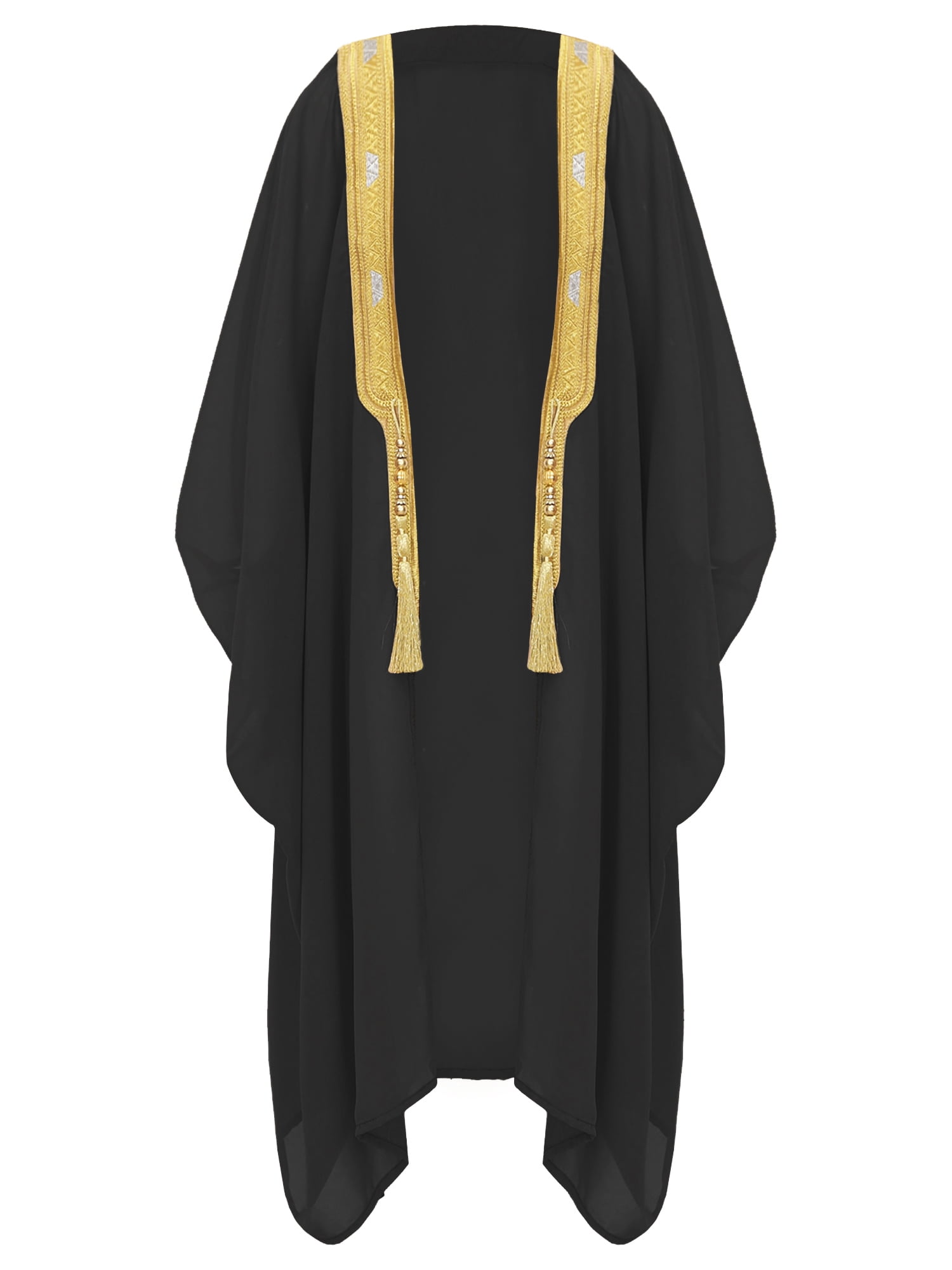 Aislor Kids Girls Graduation Gown Praise Church Choir Robes Sheer Mesh ...