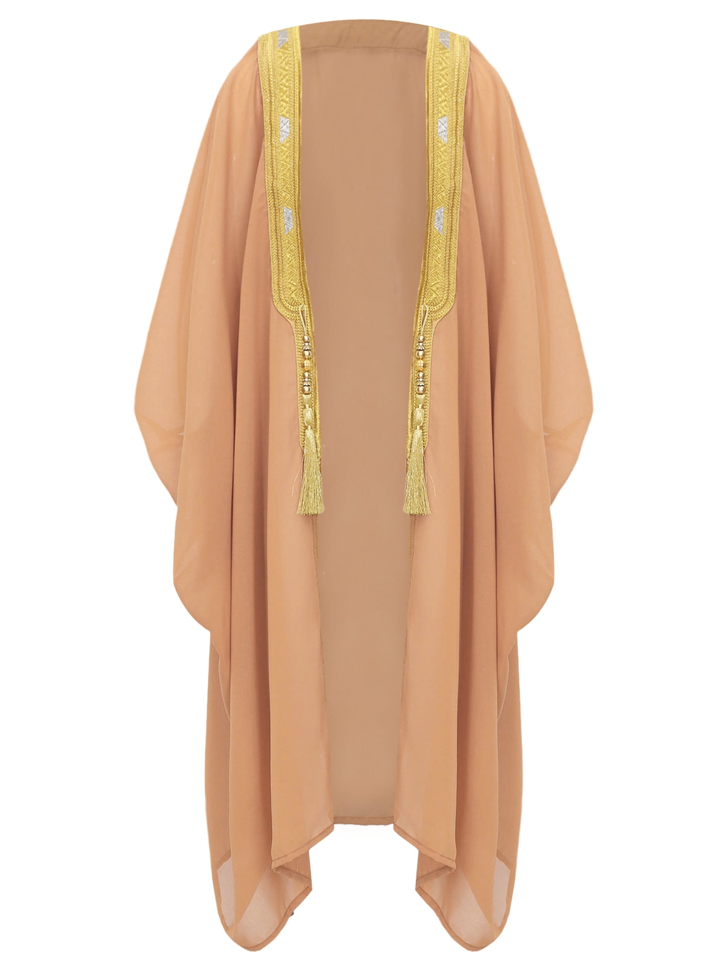 Aislor Kids Girls Graduation Gown Praise Church Choir Robes Sheer Mesh ...