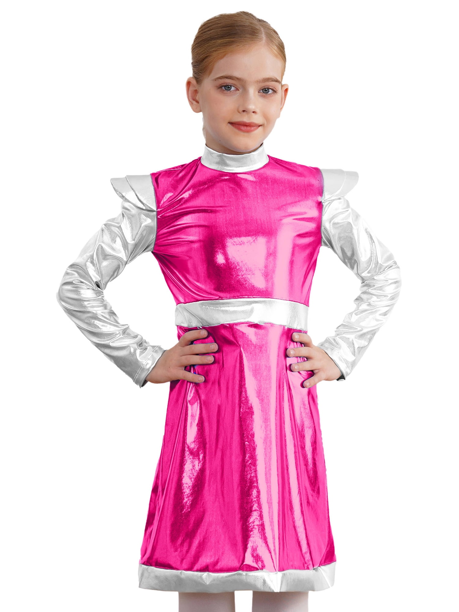 Aislor Kids Girls Halloween Carnival Party Role Play Outer Space Alien ...
