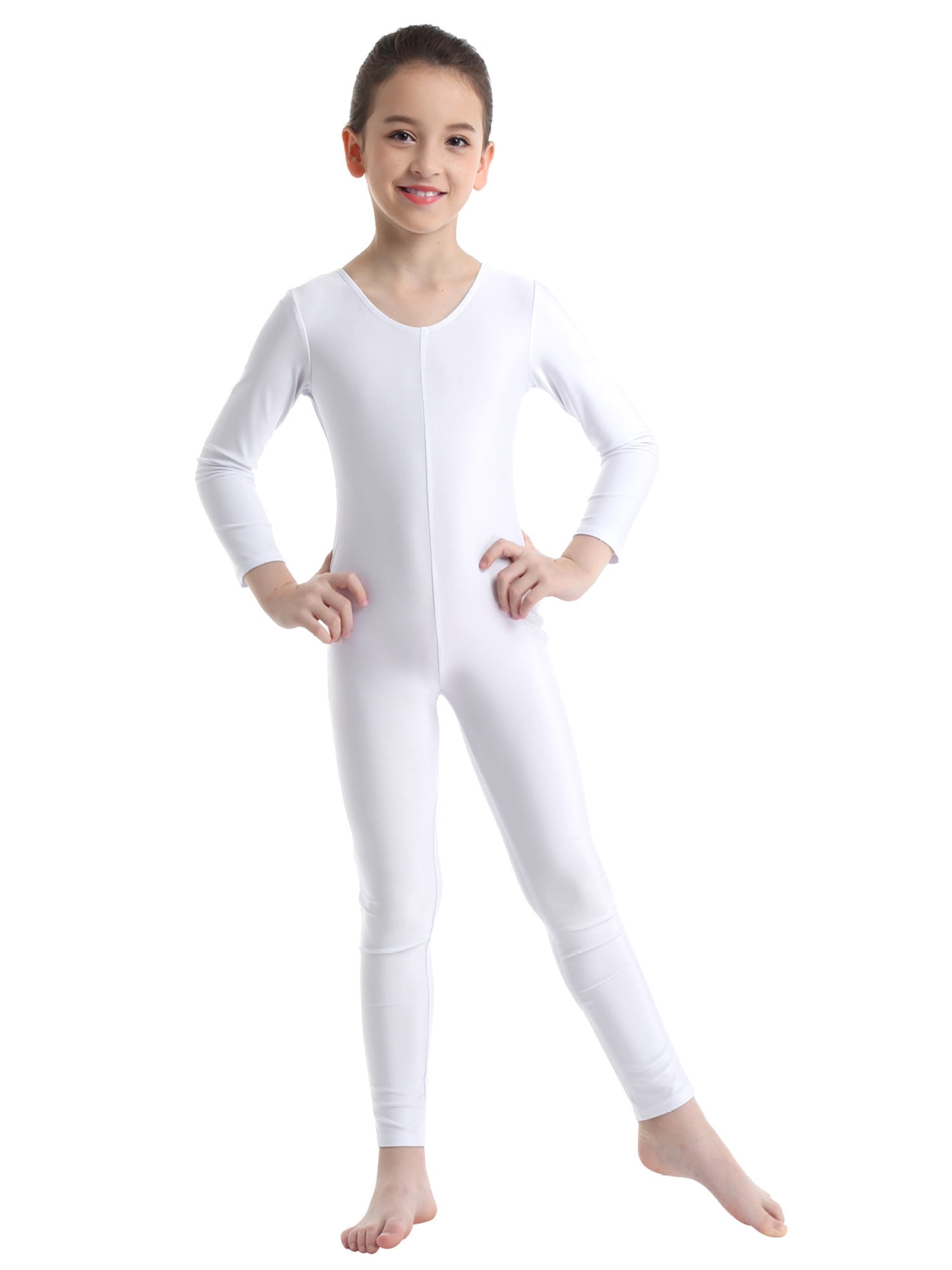 Customer reviews for Aislor Kids Girls Long Sleeve Bodysuit Full Body ...