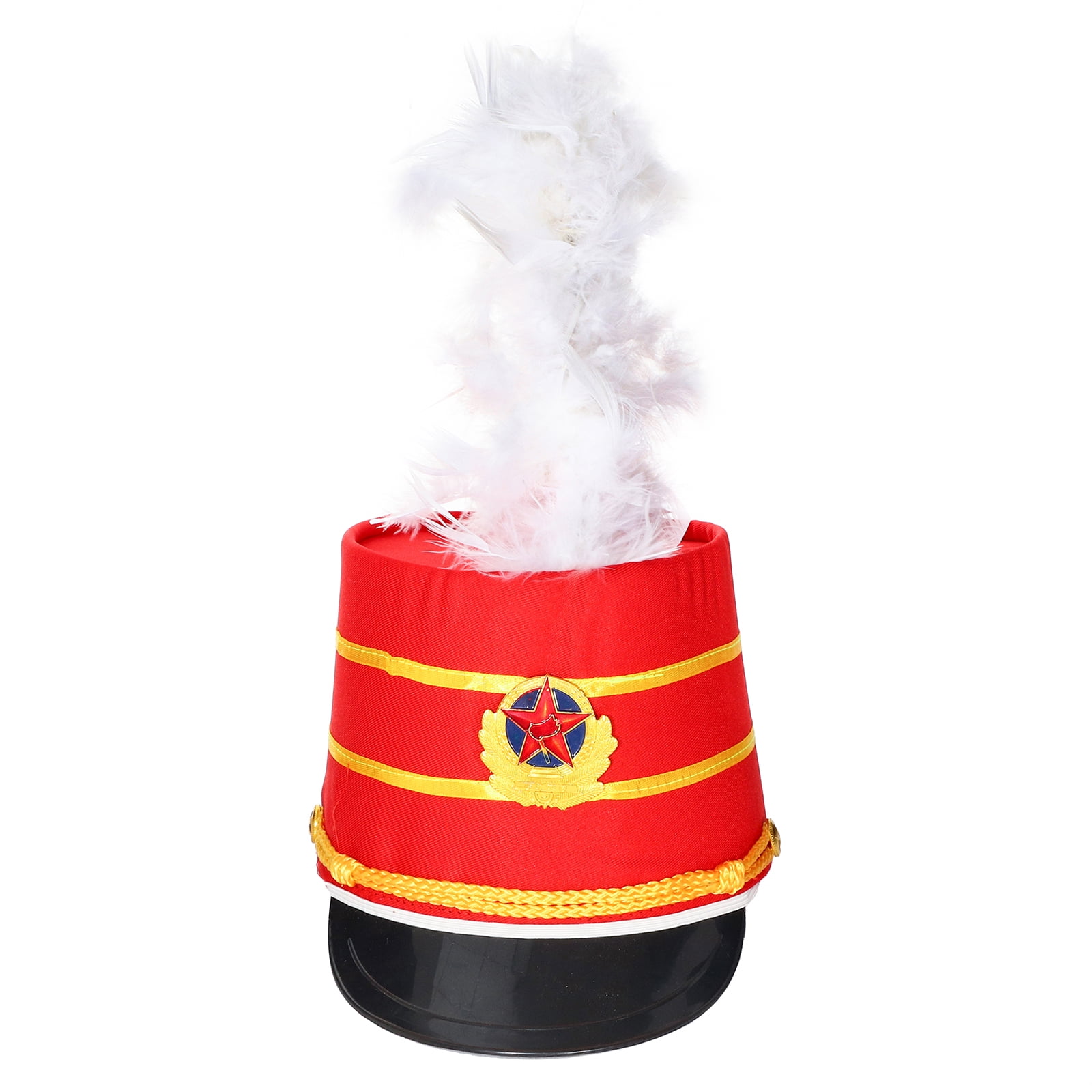 Aislor Kids Marching Band Hat Captain Cap Nutcracker-Hat Toy Soldier ...