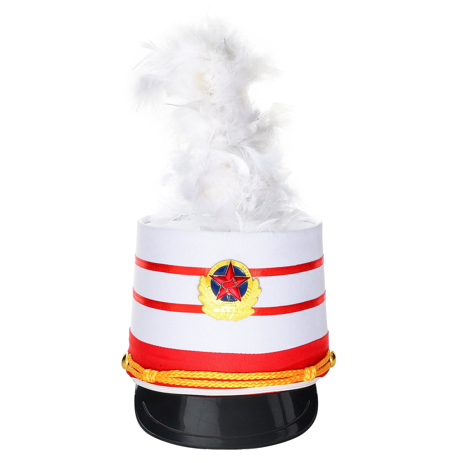 Aislor Kids Marching Band Hat Captain Cap Nutcracker-Hat Toy Soldier ...