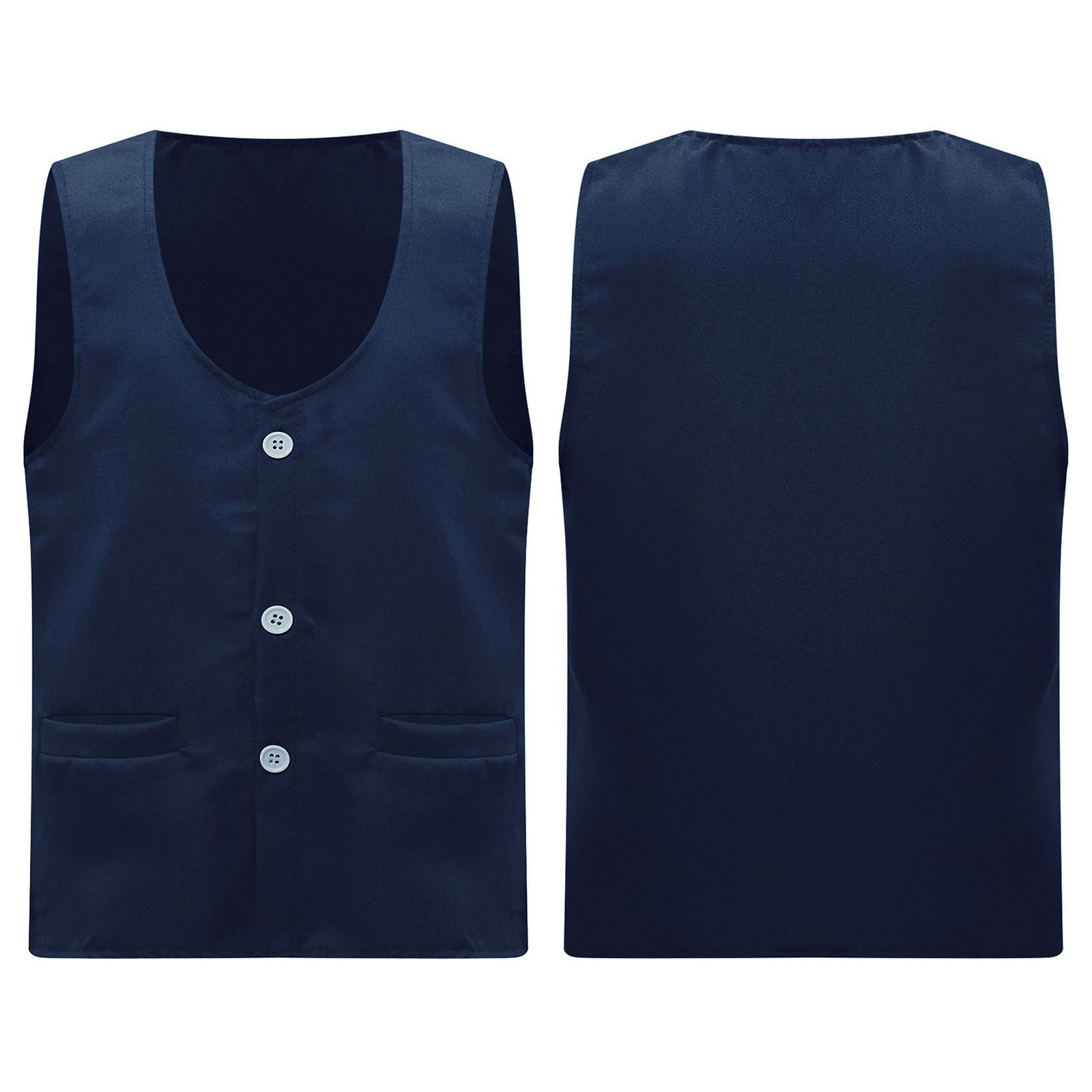 Aislor Kids Sleeveless Vest for Girls Boys Volunteer Work School ...