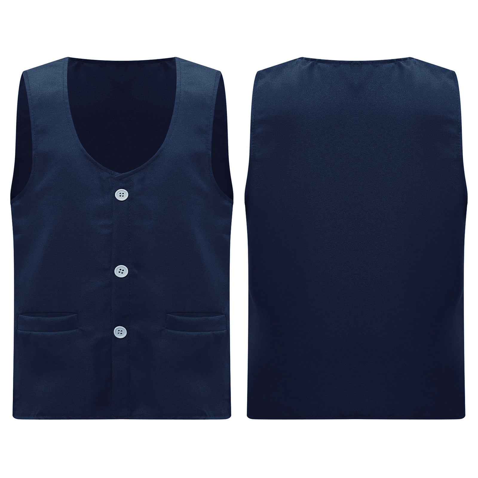 Aislor Kids Sleeveless Vest for Girls Boys Volunteer Work School ...