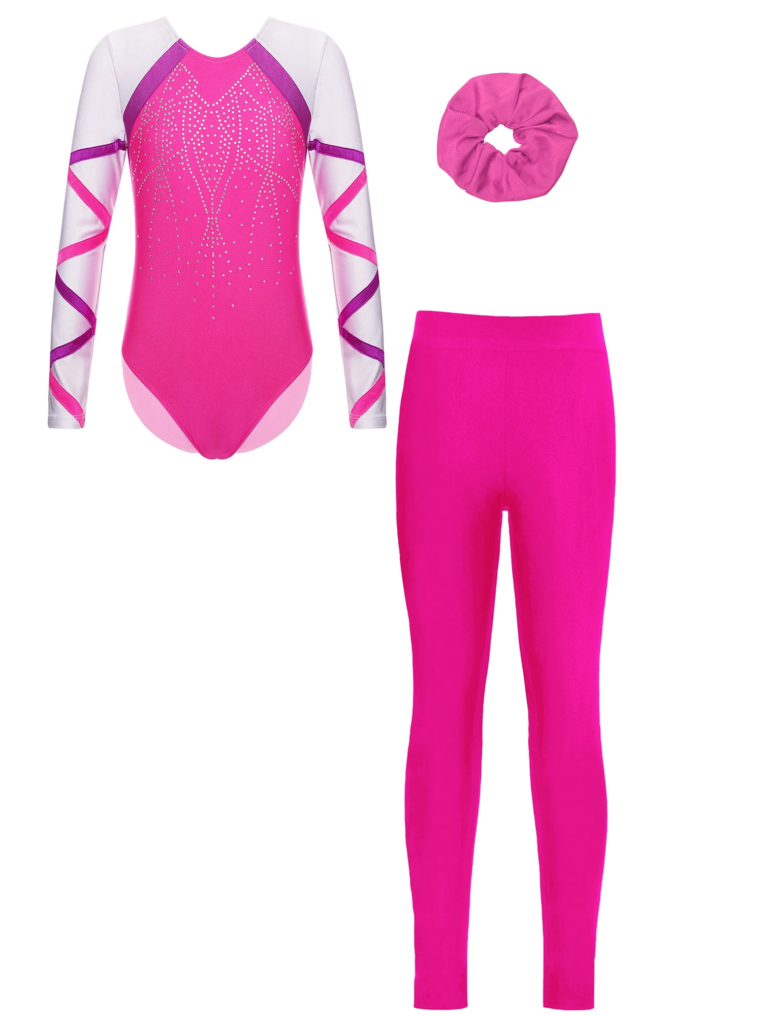 Aislor Leotards for Girls Gymnastics Tank Unitard Dance Bodysuit with ...