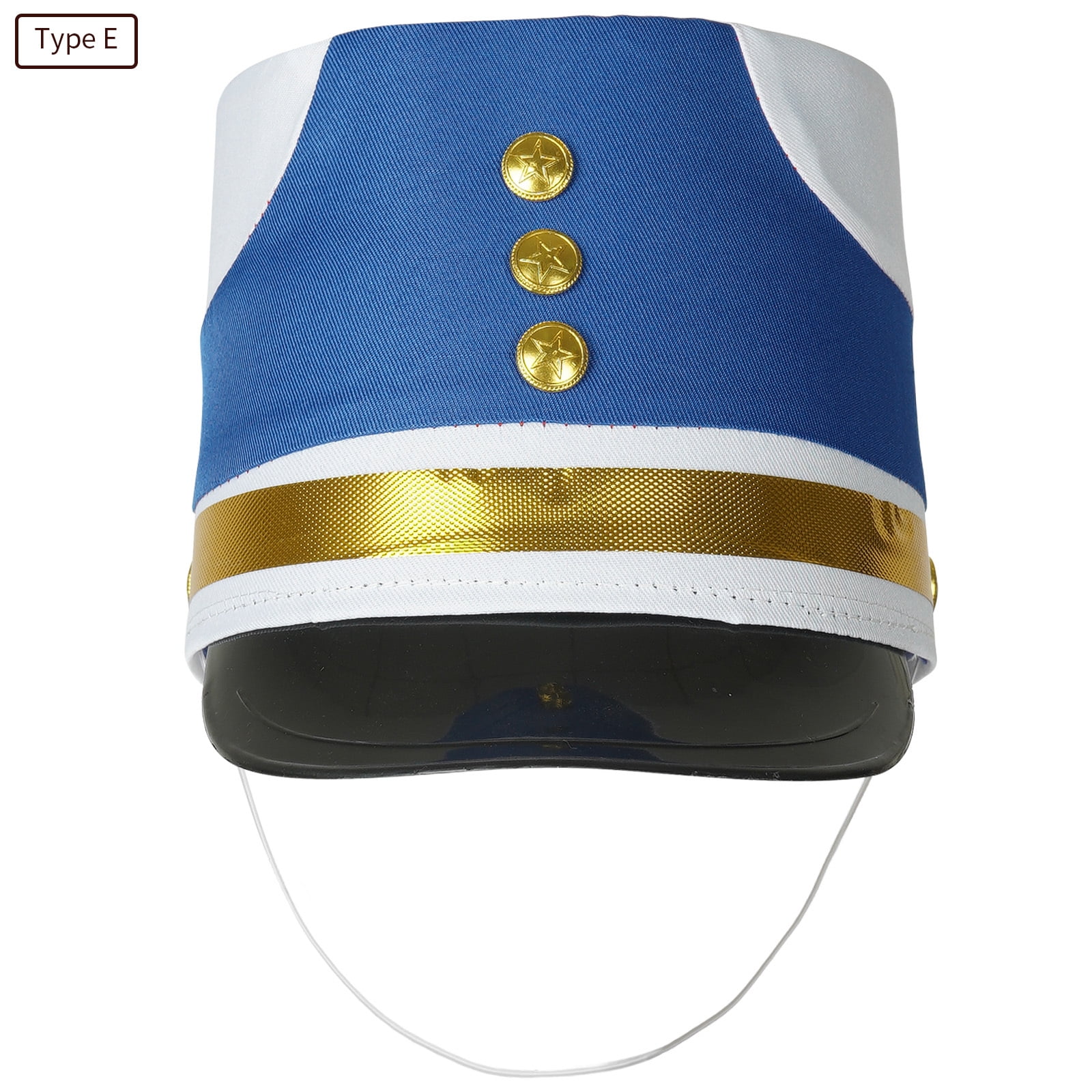 Aislor Marching Band Hat for Kids Drum Major Hat with Gold TrimToy ...