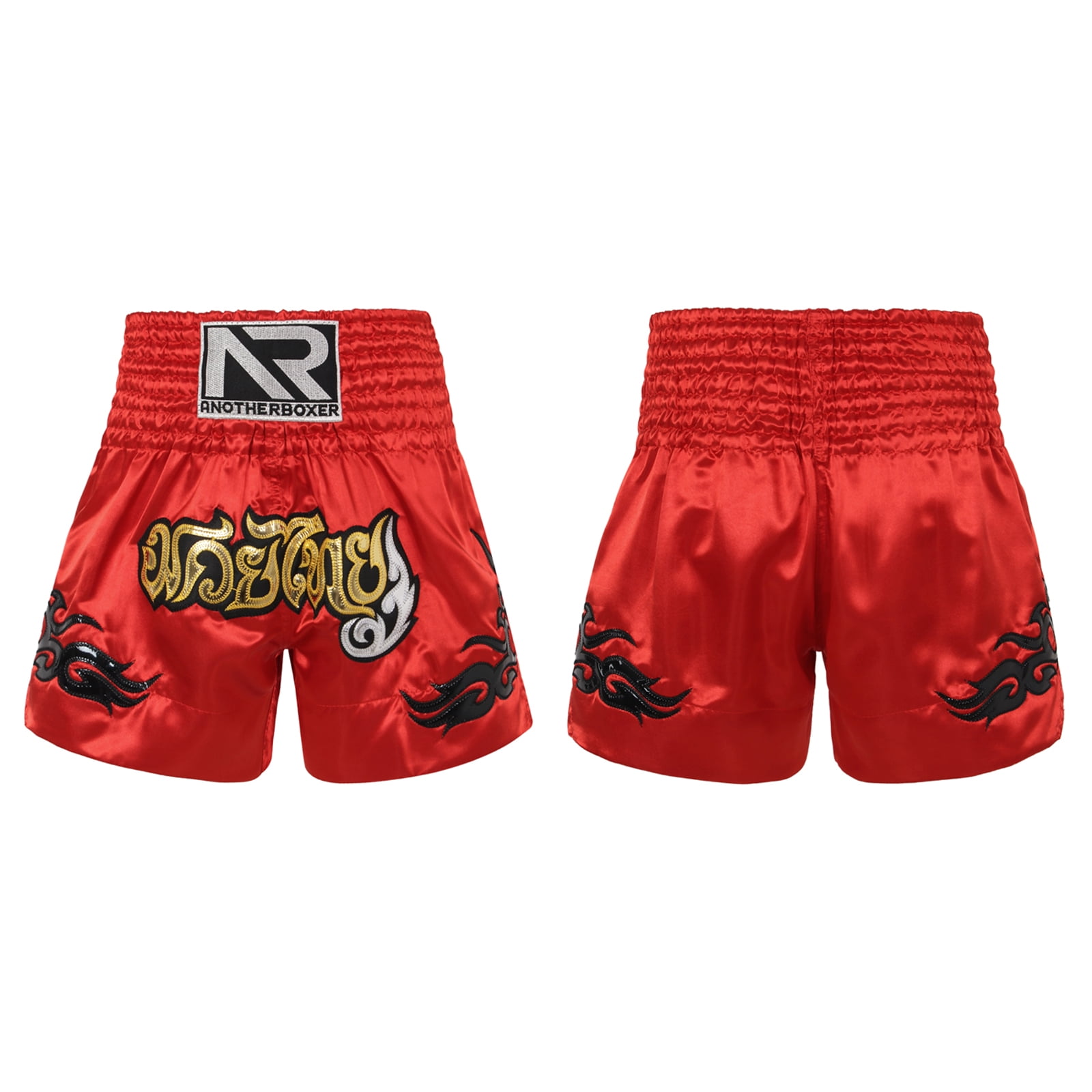 Aislor Muay Thai Shorts for Men Women Kick Martial Arts MMA Gym Boxing ...