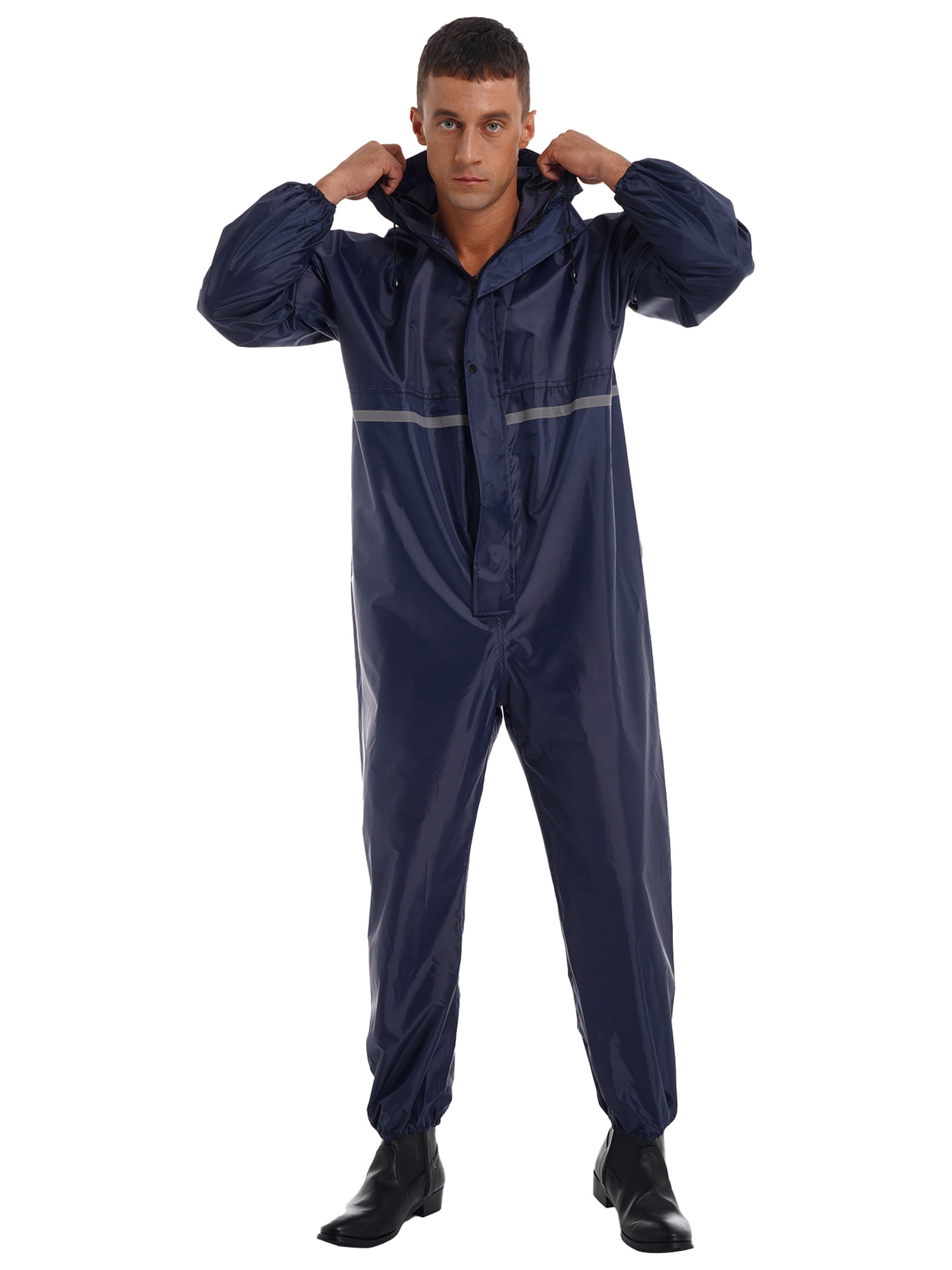 Aislor Rain Suit for Men & Women One Piece Waterproof Coveralls ...