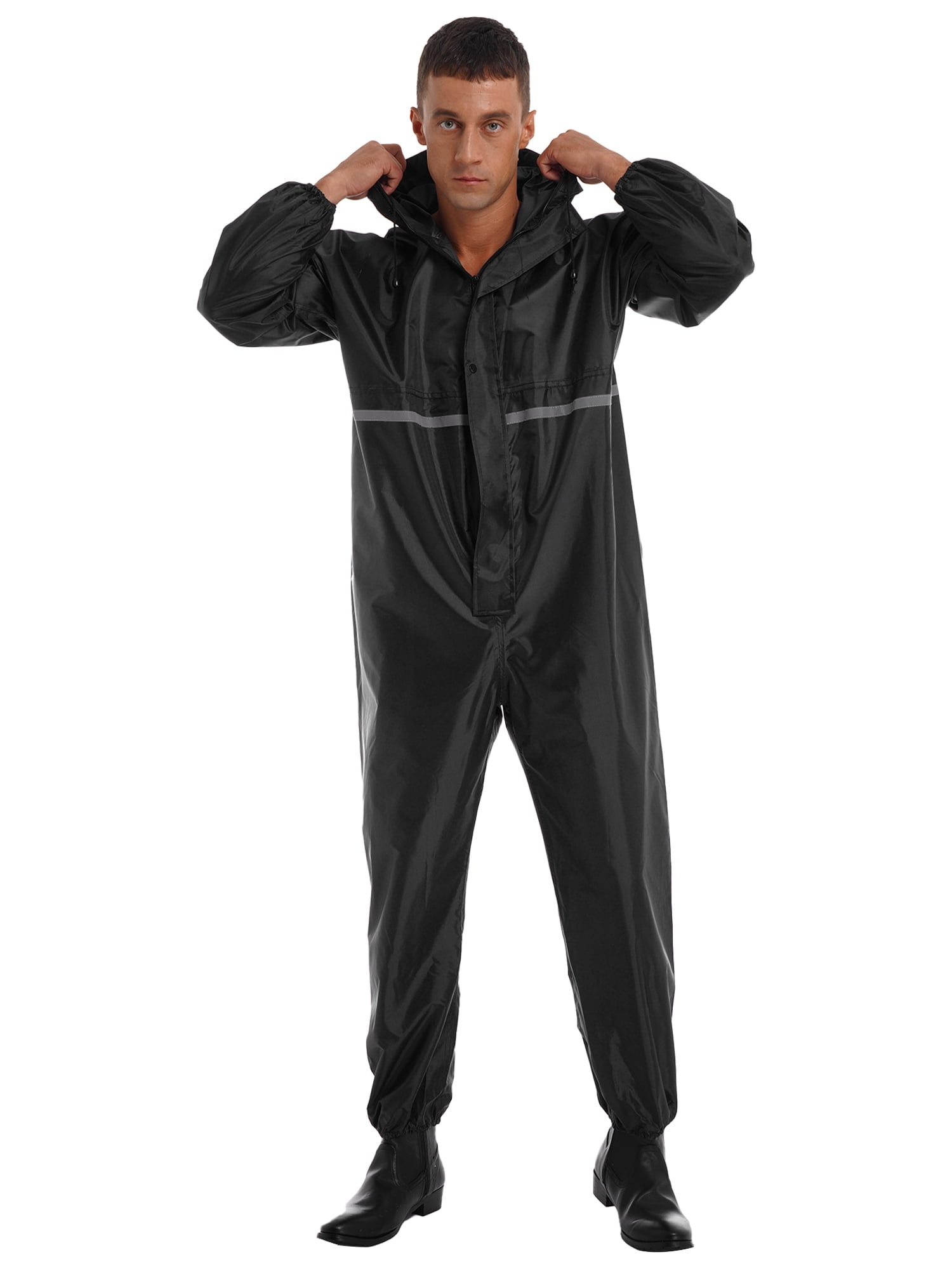 Aislor Rain Suit for Men & Women One Piece Waterproof Coveralls ...