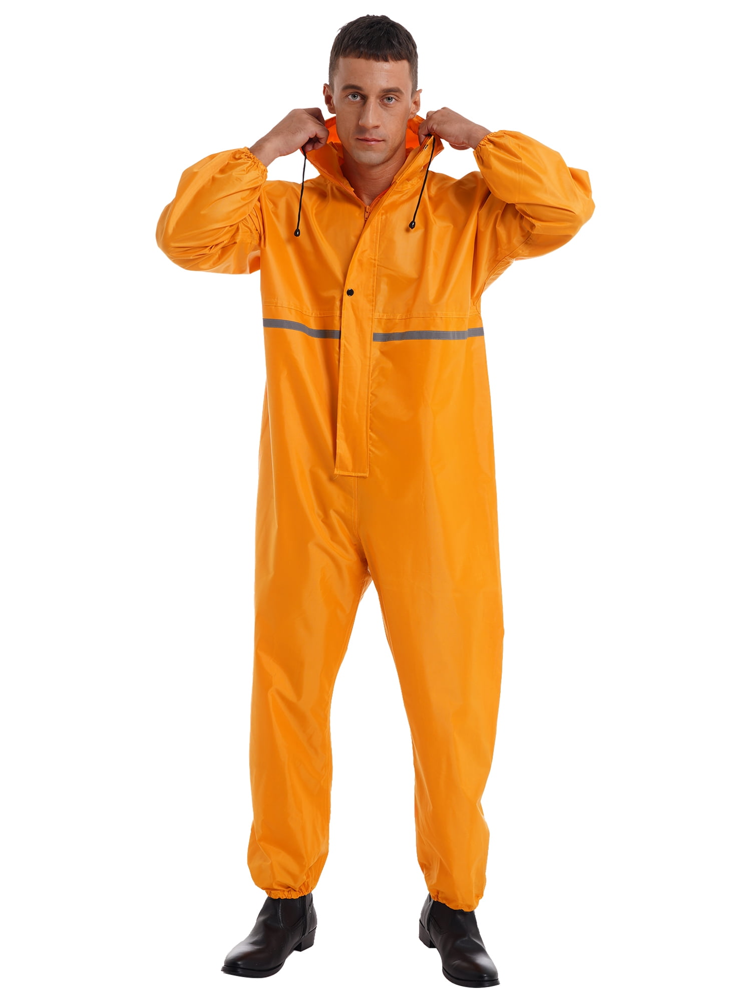 Aislor Rain Suit for Men & Women One Piece Waterproof Coveralls ...