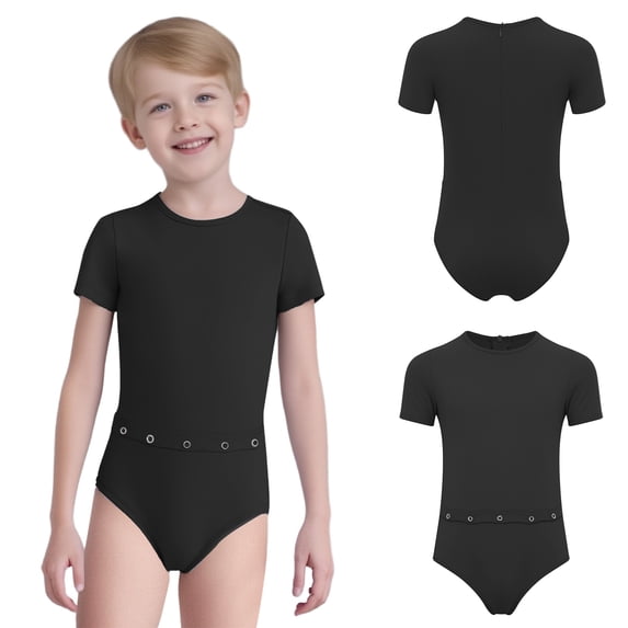 Aislor Special Needs Adaptive Clothing for Boys Girls Short Sleeve ...