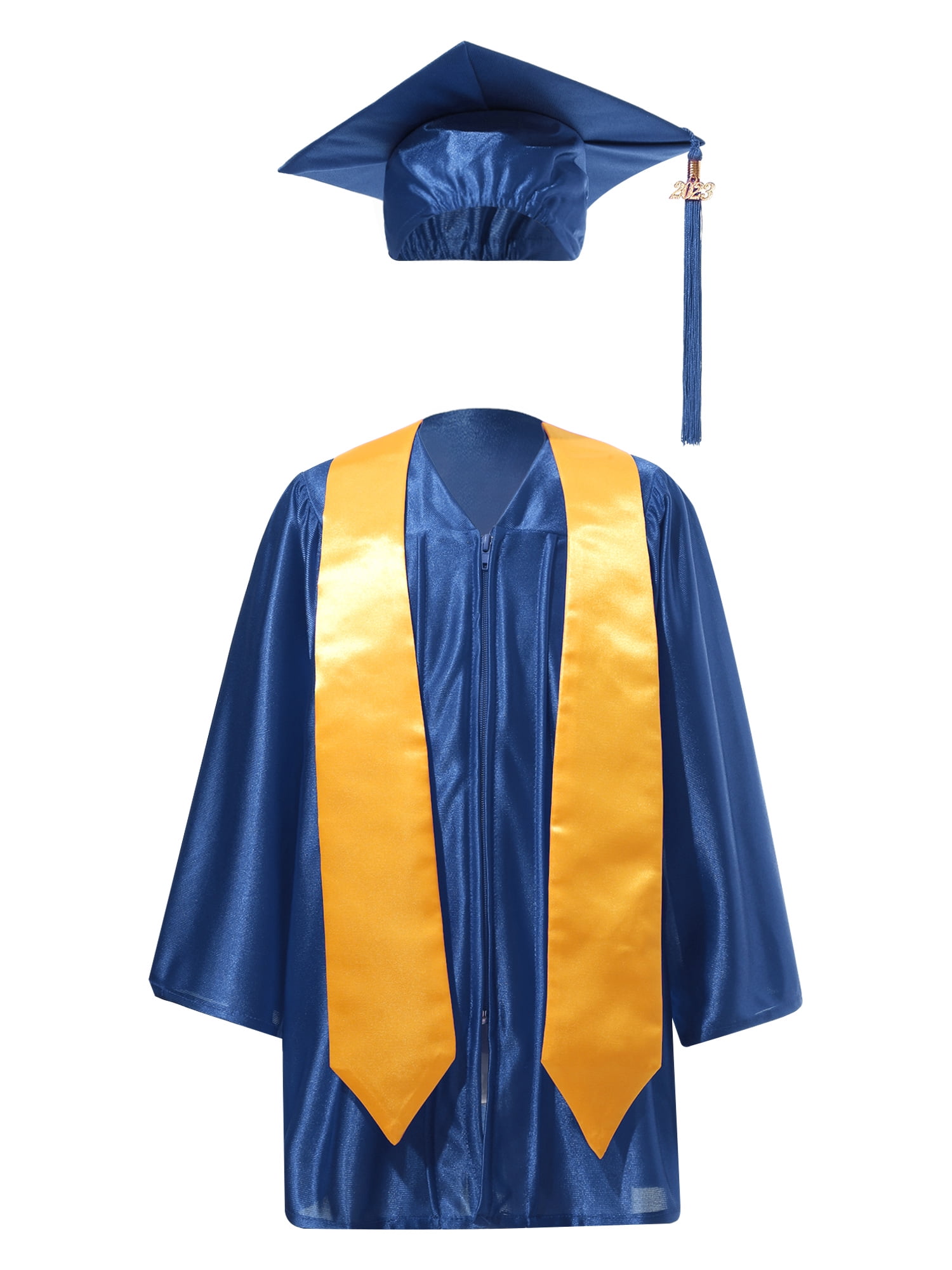 Aislor Unisex Kids Kindergarten Graduation Gown Cap Uniform Set Junior ...