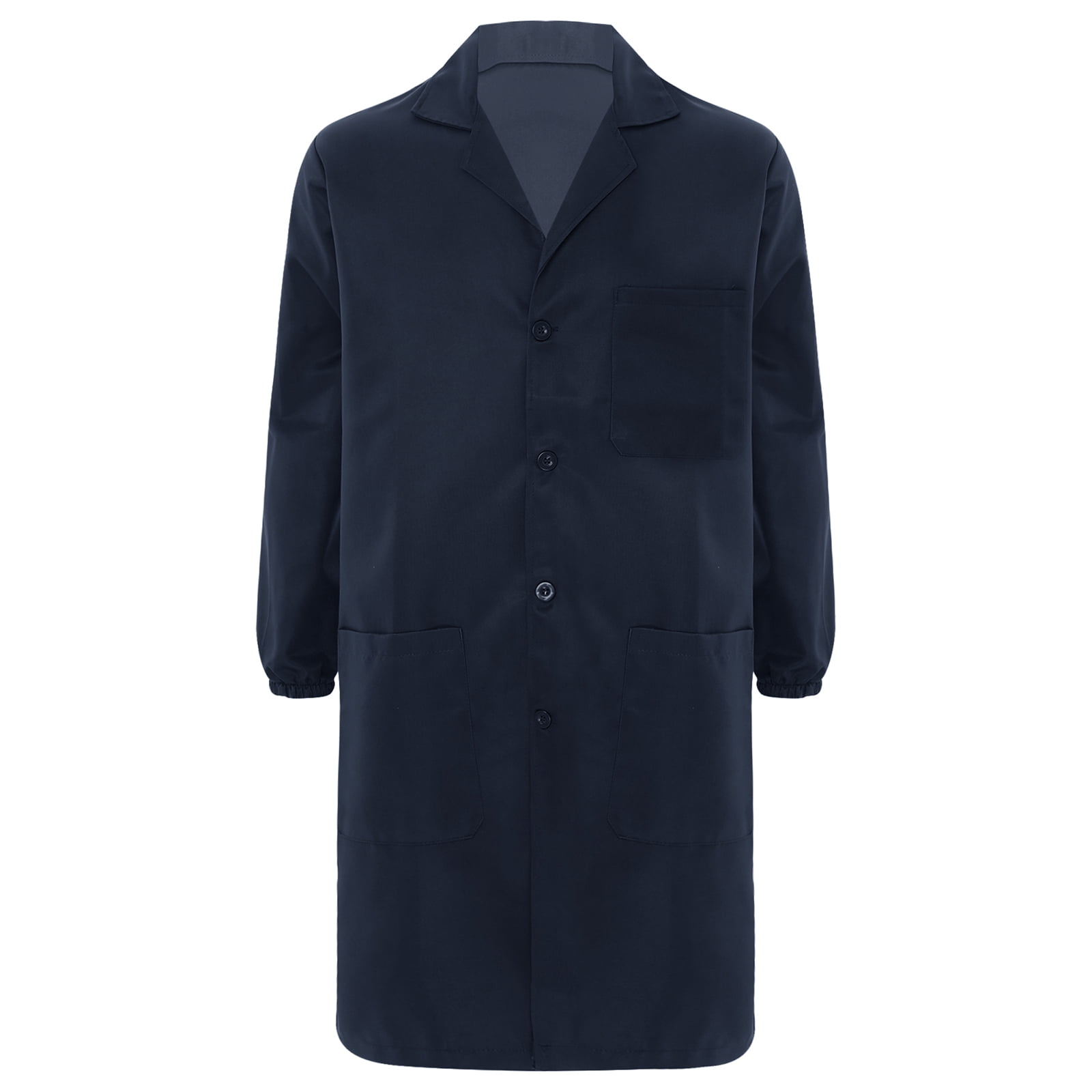 Aislor Unisex Uniform Lapel Work Coat Functional Jacket Mechanical ...