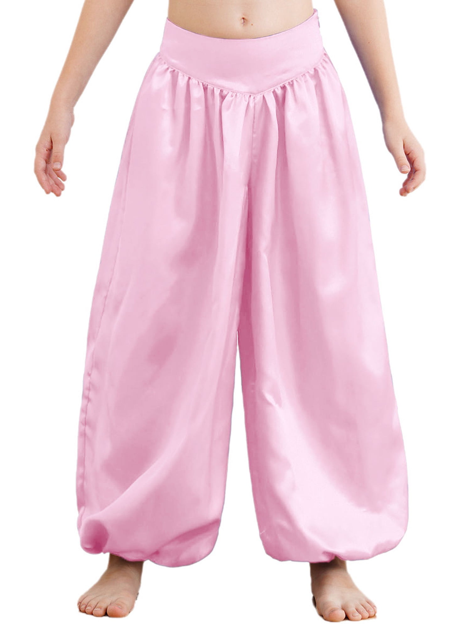 Aislor Wide-Leg Palazzo Pants for Girls Praise Dancing Bottoms Belly ...