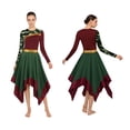Aislor Women Liturgical Praise Dance Dress Church Worship Long Sleeve ...