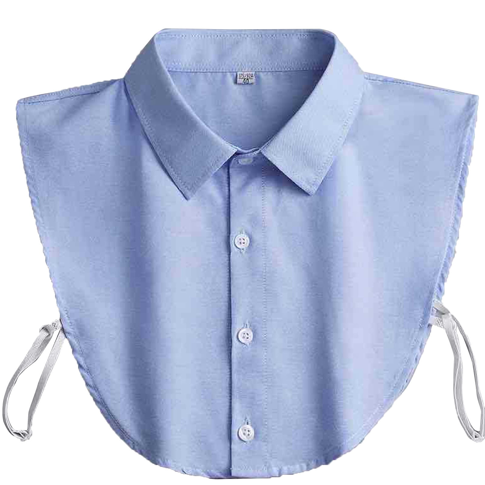 Aislor Women Mens Fake Collar Detachable Dickey Collar Half Shirts ...