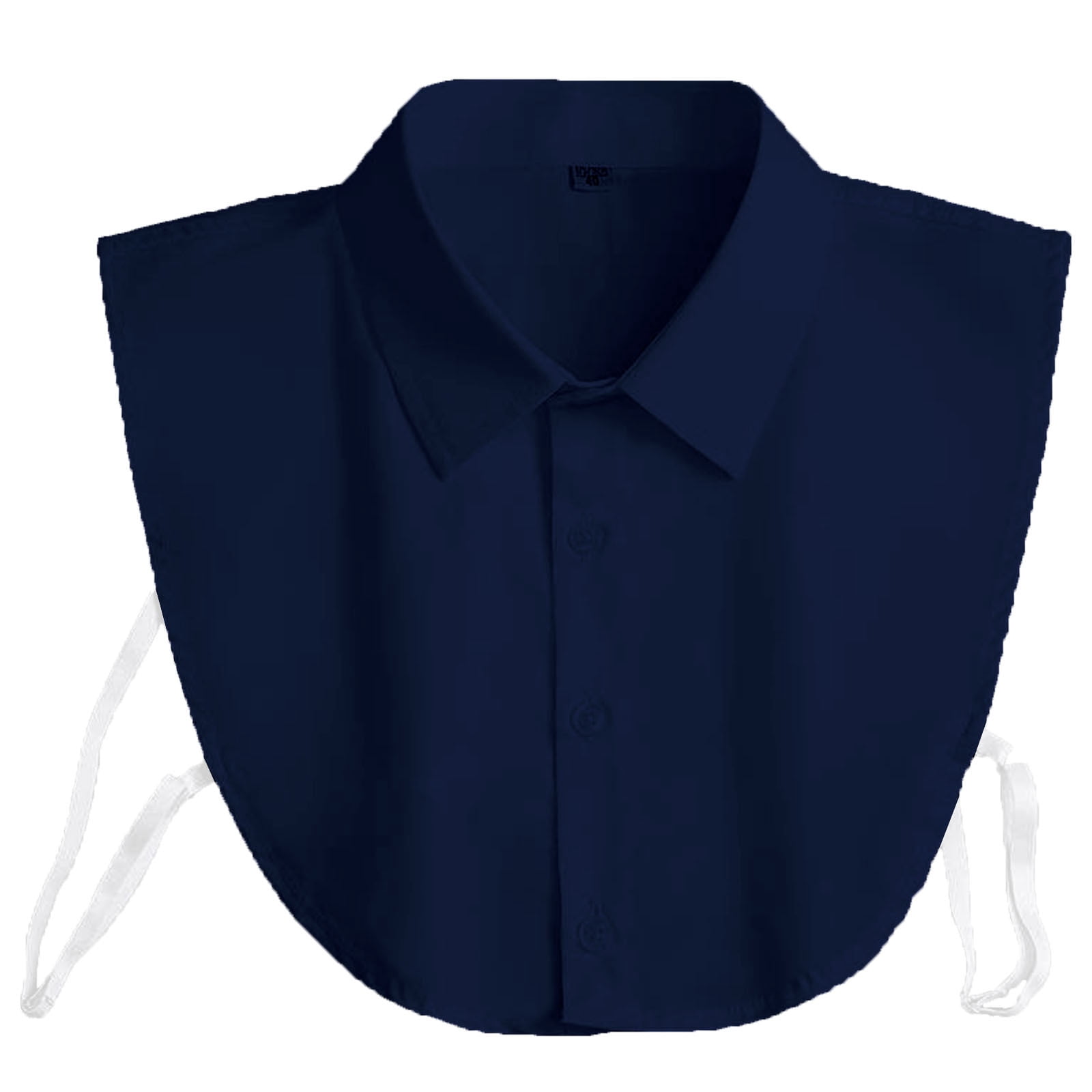 Aislor Women Mens Fake Collar Detachable Dickey Collar Half Shirts ...