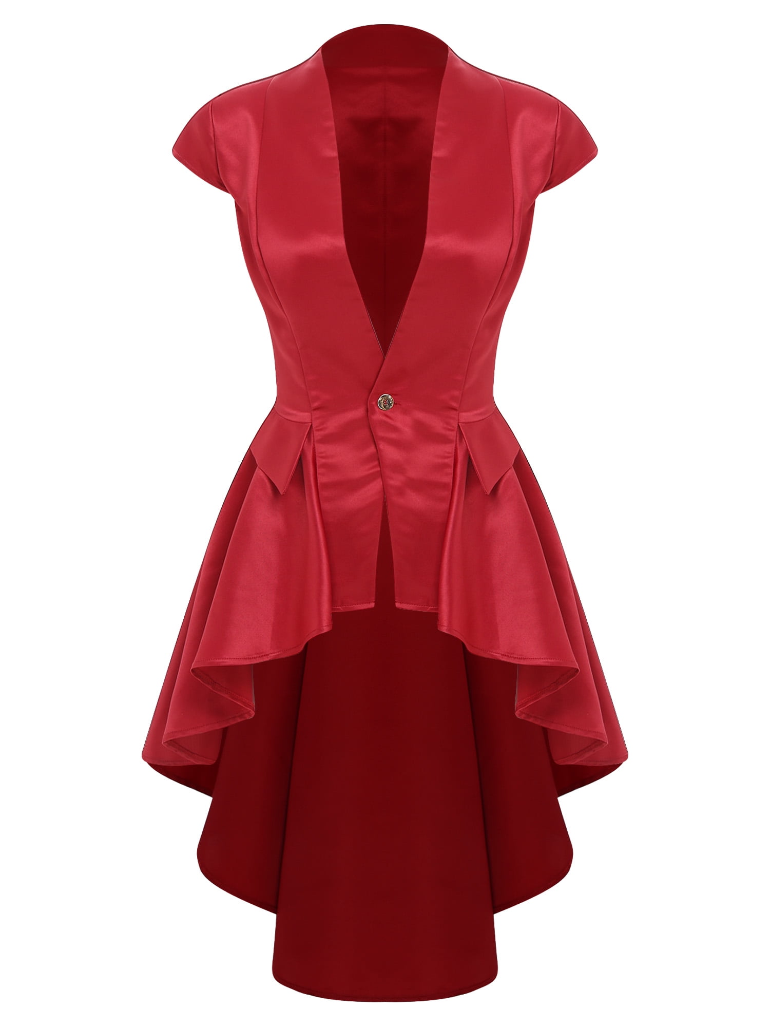 Aislor Women's Gothic Steampunk Tailcoat Jacket Victorian Vintage ...