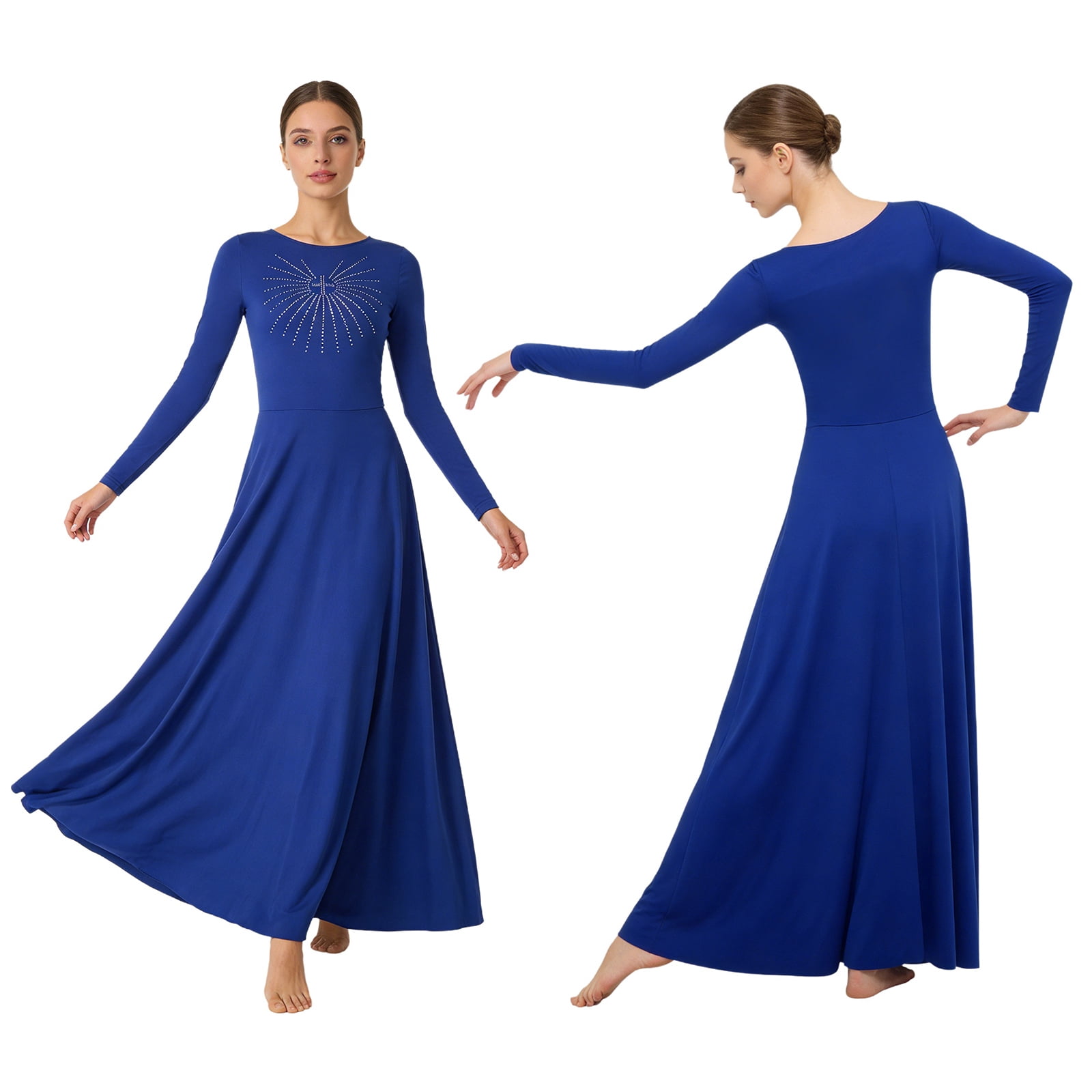 Aislor Women's Praise Liturgical Worship Lyrical Dance Front ...