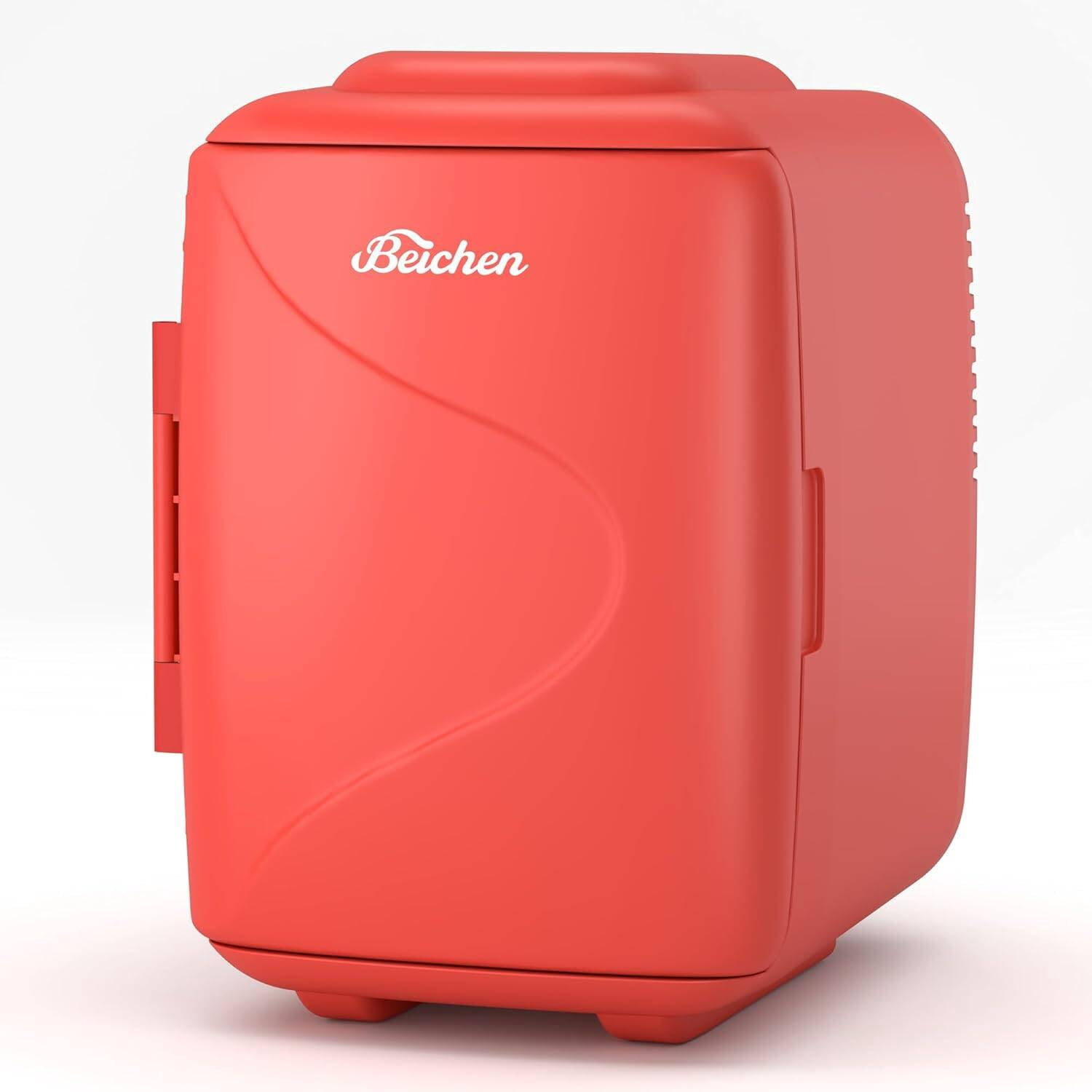 Aisutha Mini Fridge, Small Fridge Rapid Cooling 4 Liter/6 Cans Skincare ...