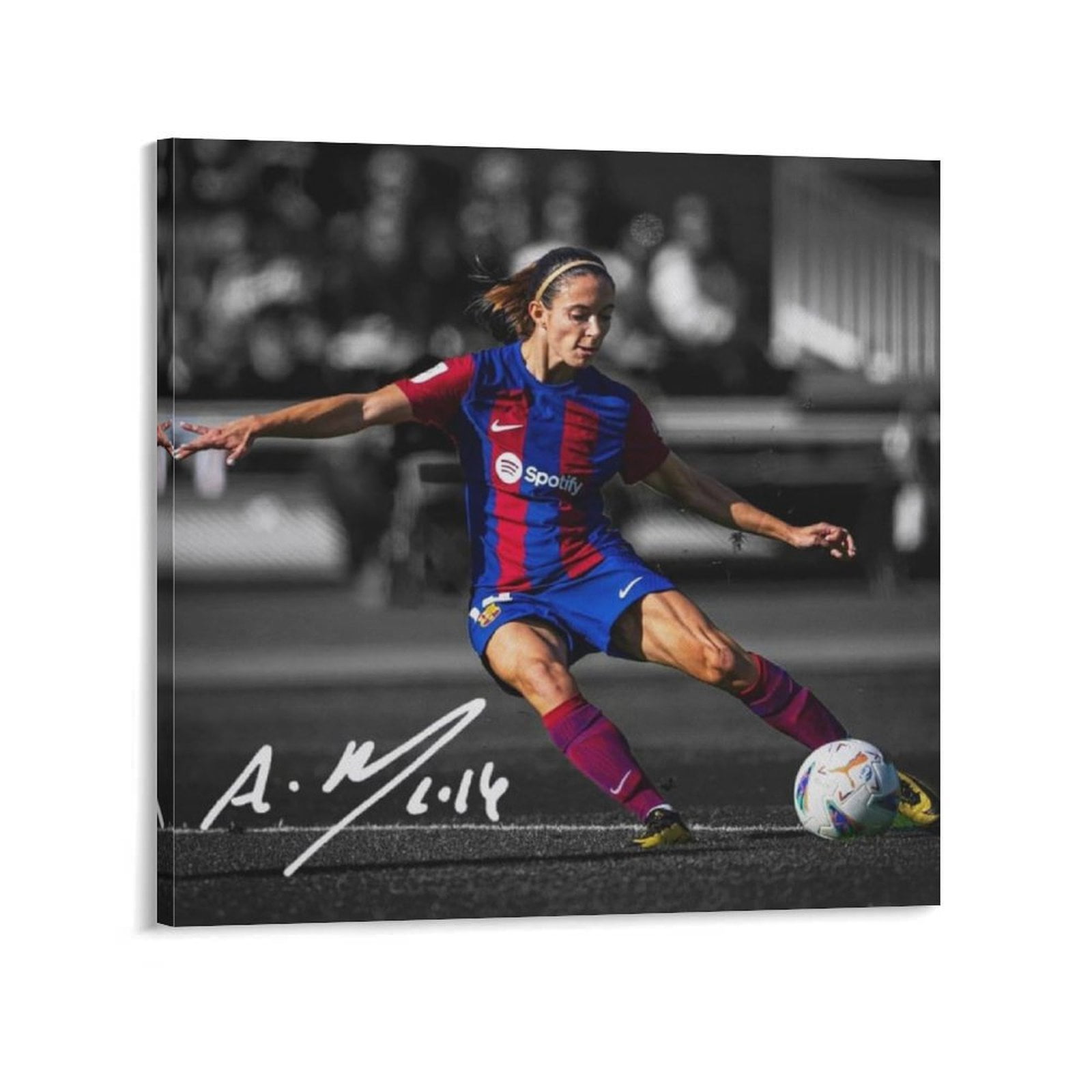 Aitana Bonmatí Canvas Poster Room Aesthetic Poster Print Art Wall ...