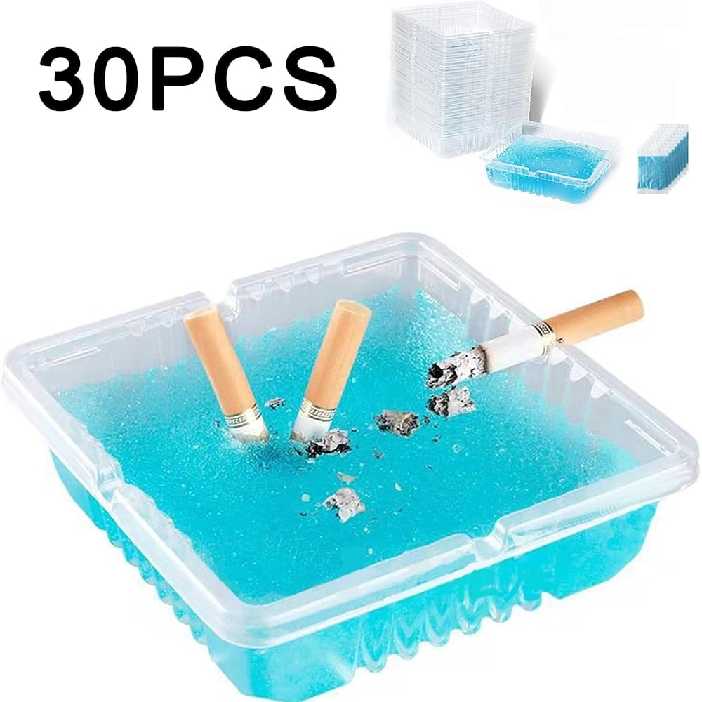 Aiteng 30Pcs Disposable AshTray with Sand, Small Portative Ash holder ...