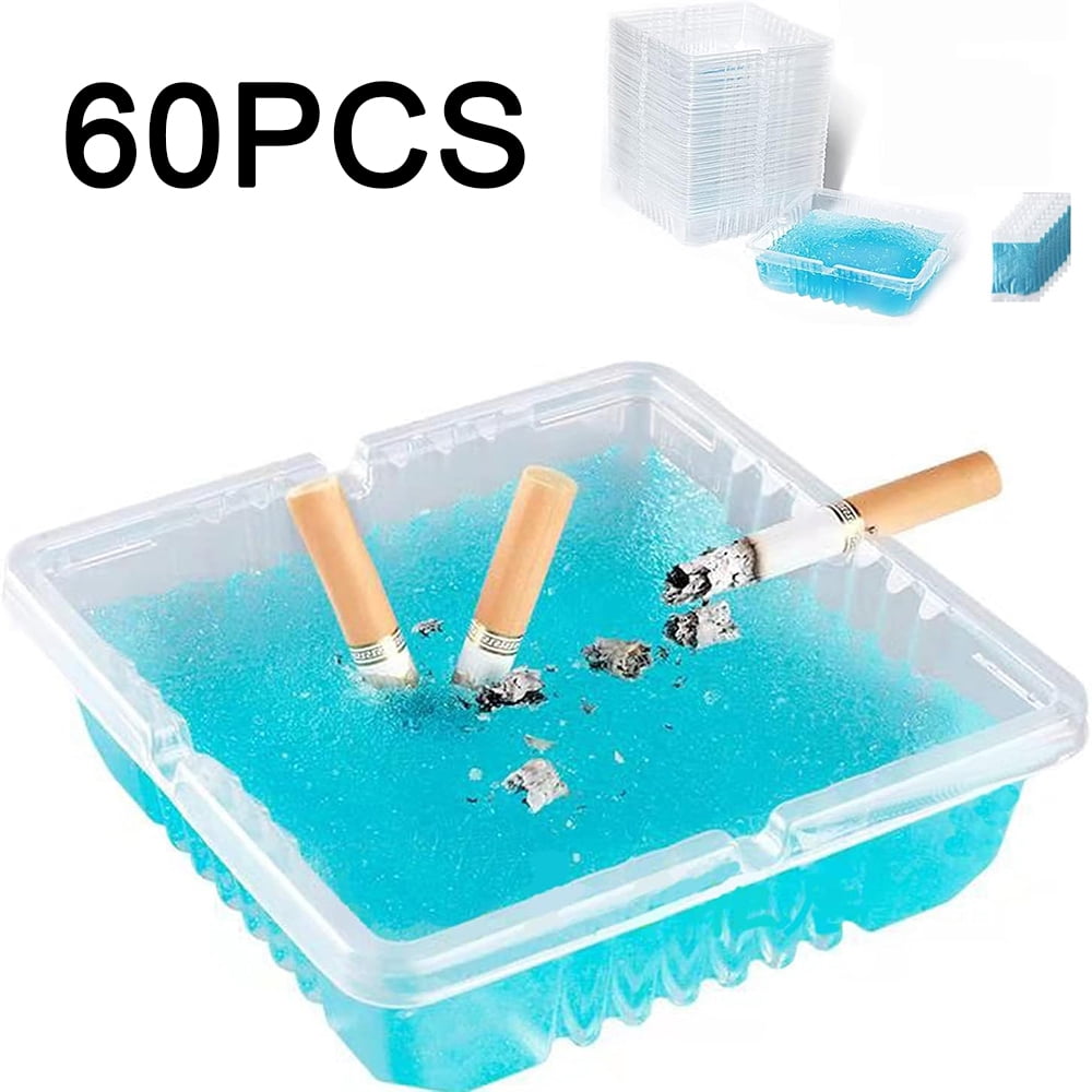 Aiteng 60Pcs Disposable AshTray with Sand, Small Portative Ash holder ...