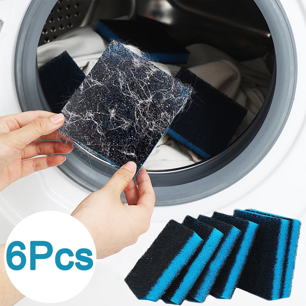 Aiteng 6Pcs Reusable Pet Hair Remover for Laundry, Lint Catcher for ...