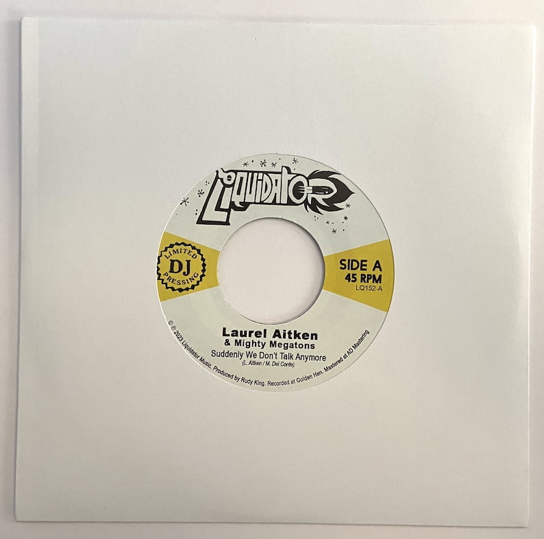 Aitken,Laurel & Mighty Megatons - Suddenly We Don't Talk Anymore b/w ...