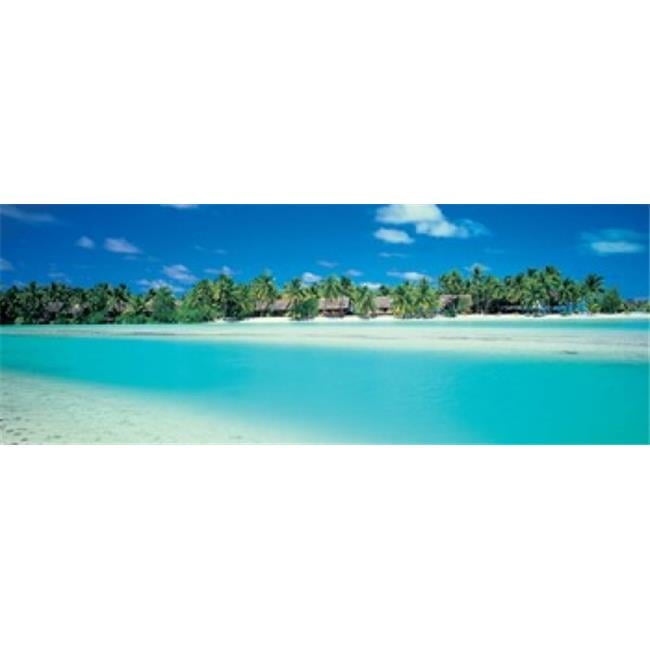 Aitutaki Atoll, Cook Islands, New Zealand Poster Print (36 x 13 ...