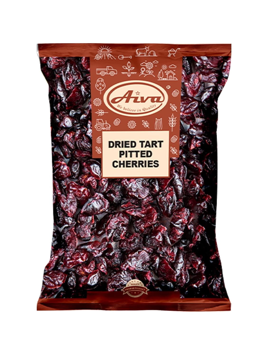 Aiva Dried Pitted Cherries 1 LB Natural Cherry, Bulk - Walmart.com