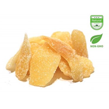 Organic Crystallized Ginger TWE5 - Premium Crystallized Ginger Pieces ...