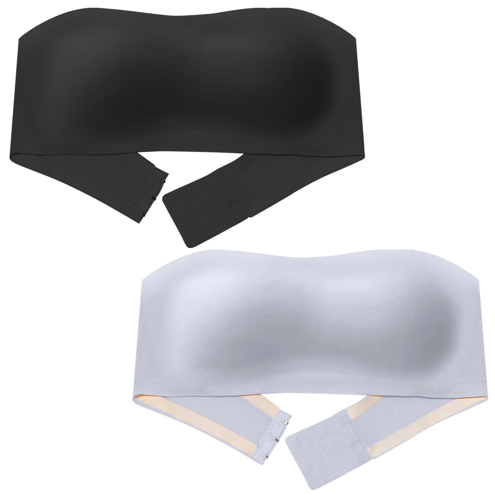 Aivtalk Womens Strapless Bras Bandeau Top Wirefree Non-Slip Tube ...