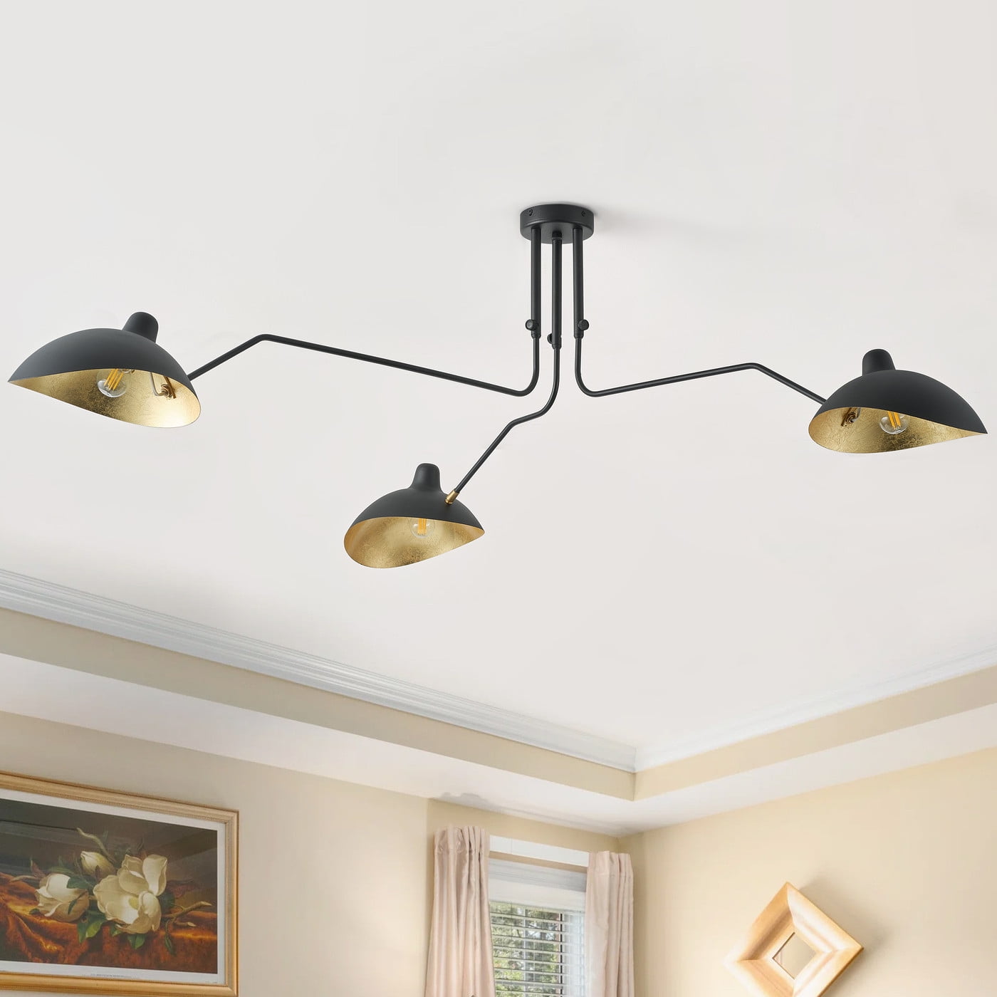 Aiwen 3-Light Farmhouse Novelty Ceiling Light for Living Room Dining ...