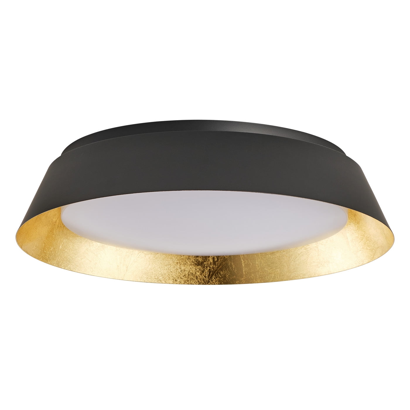 Aiwen Modern Flush Mount Ceiling Lamp Acrylic White and Black Ceiling Light Fixture Minimalist ...