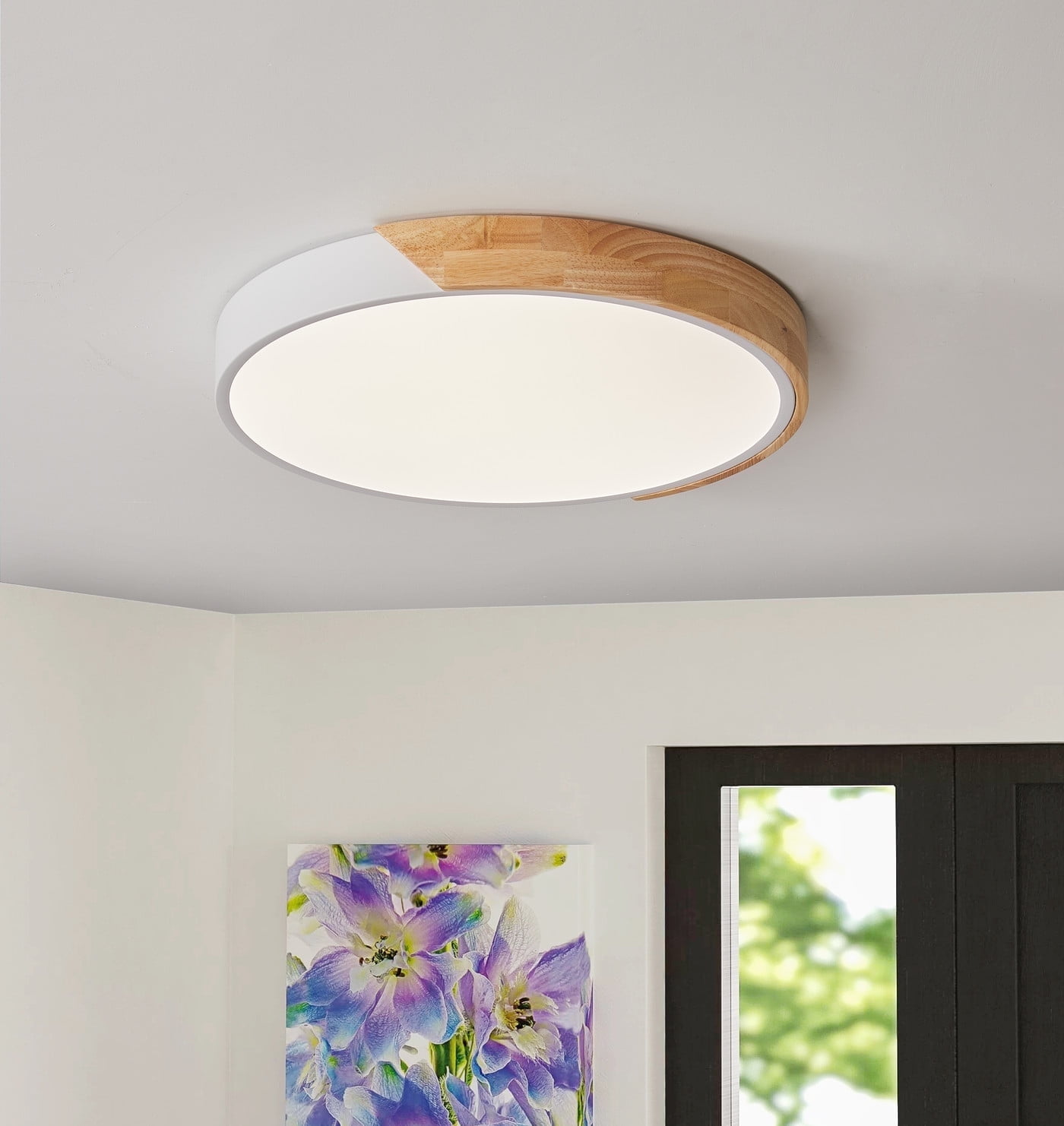 Aiwen LED Flush Mount Ceiling Lamp, Modern Round Design, Suitable for ...
