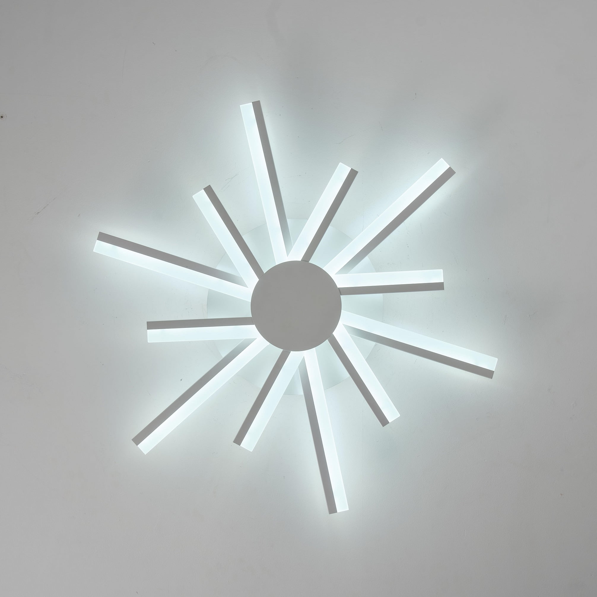Aiwen Sputnik Shape Flush Mount Ceiling Lamp with 12-Light, 45 Watts ...