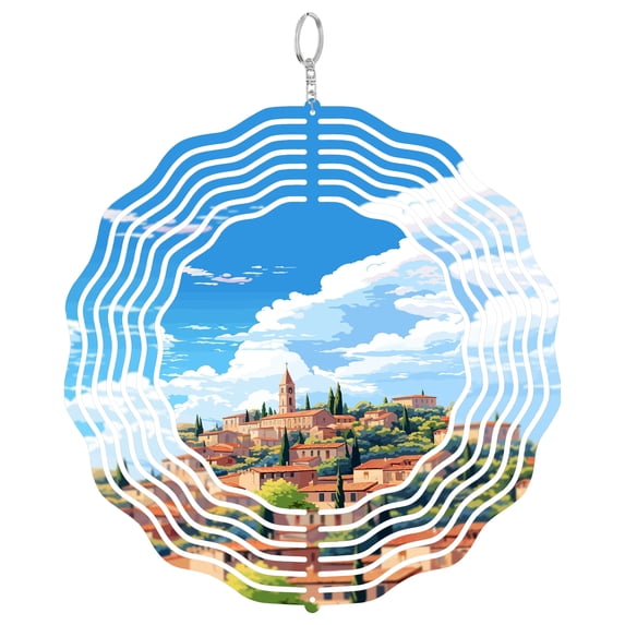 Aix En Provence France 3D Wind Spinner Kinetic Hanging Art Outdoor ...