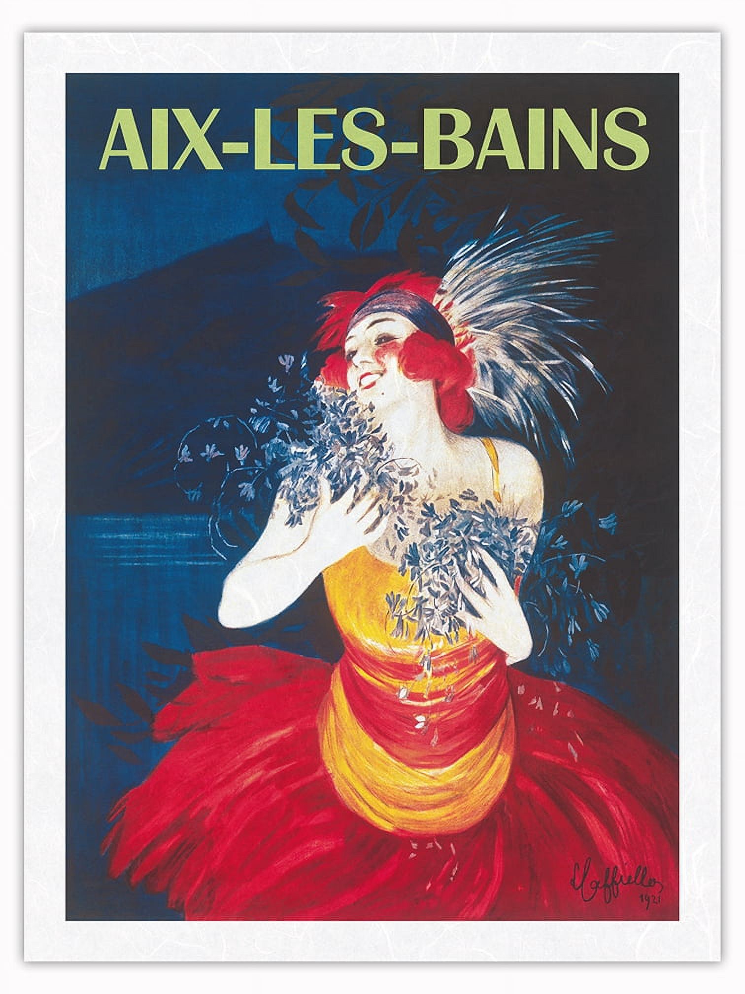 Aix-Les-Bains France- Cappiello - Vintage Travel Poster by Leonetto ...