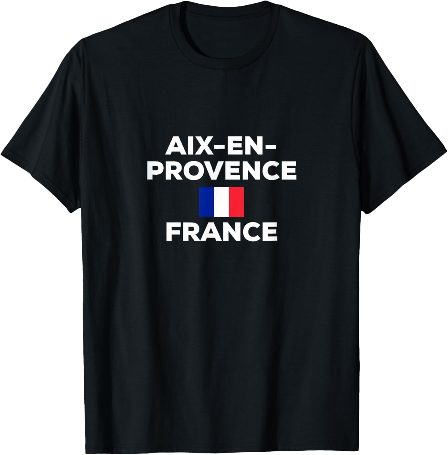 Aix en Provence France French Flag City Tourist Souvenir T-Shirt - Walmart.com