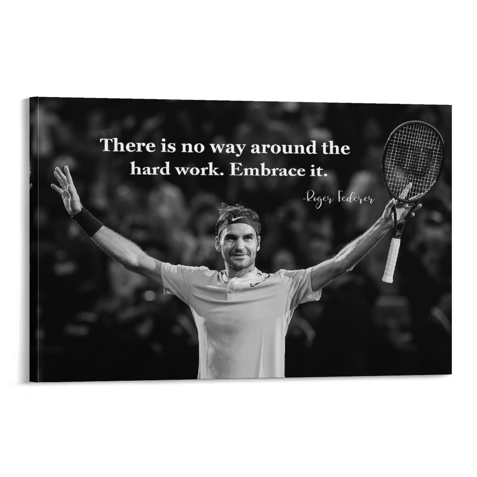 Aixiaojin Tennis Poster Roger Federer Poster (9) Artworks Canvas Poster ...
