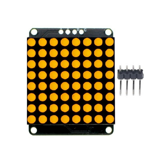 Aixig 8x8 Ht16k33 Dot Matrix Led Display Module I2c Interface Microcontroller Module 5v Mcu Led