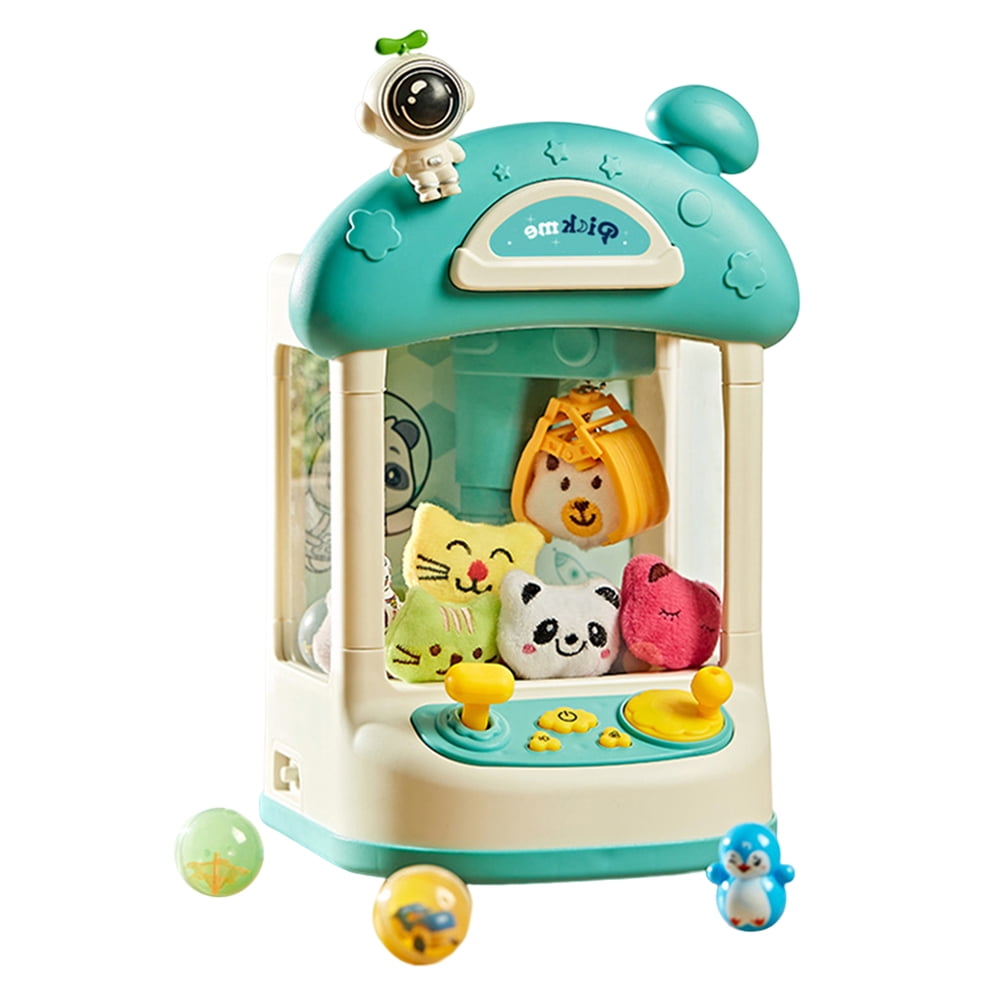 Aixig Mini Claw Machine Arcade Claw Game Machine Toy (Green Space Crane ...
