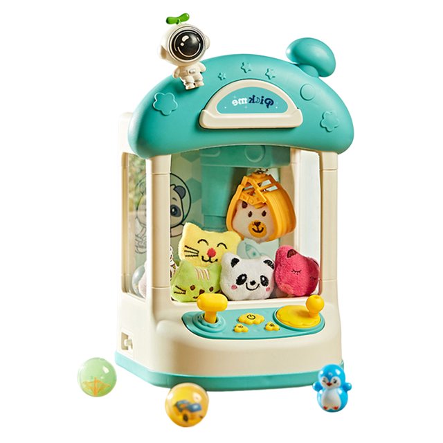 Aixig Mini Claw Machine Arcade Claw Game Machine Toy (Green Space Crane ...