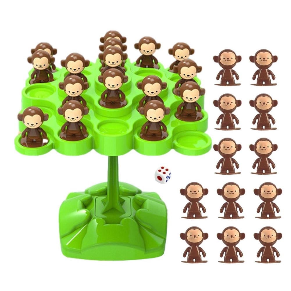 Aixig Monkey Tree Balance Toy Educational Balancing Board Game Pinata ...