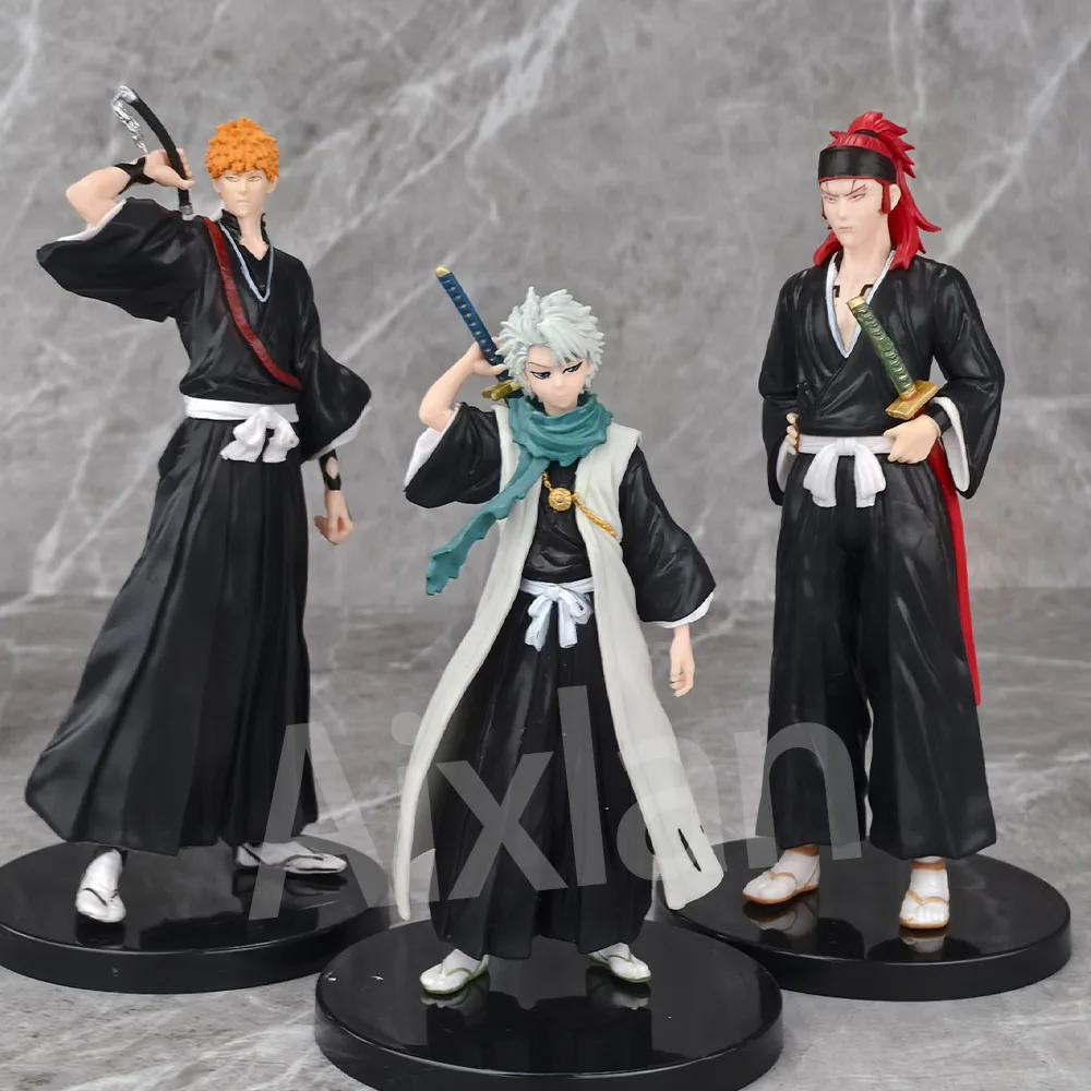 Aixlan 3pcs BLEACH Anime Figure Kurosaki Ichigo PVC Action Figure ...