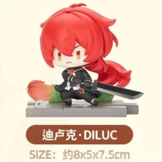 Aixlan Genshin Impact Account Action Figure Anime Game Genshin Impact ...