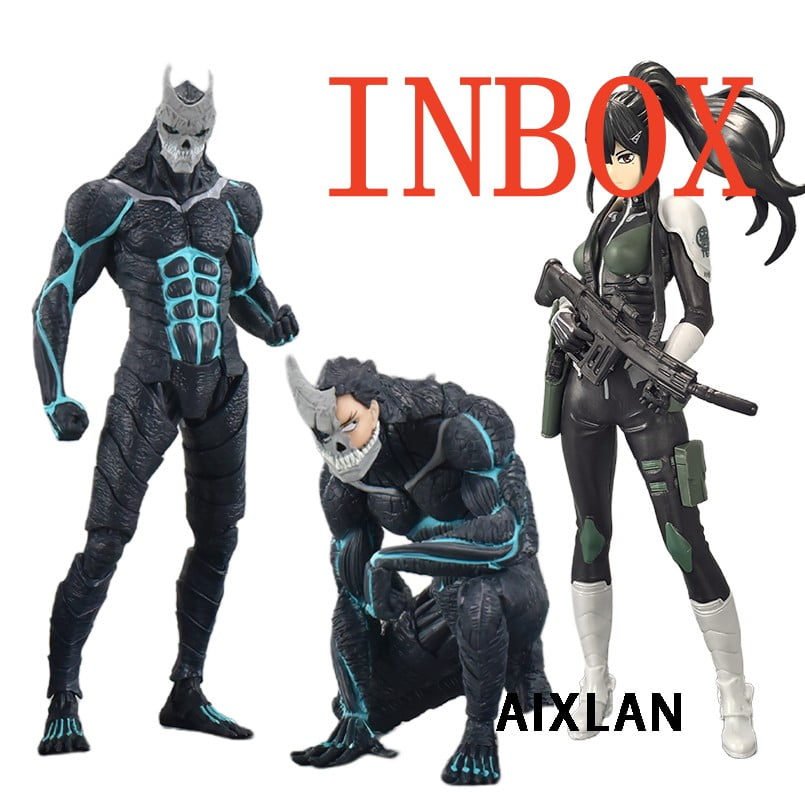 Aixlan Kaiju No. 8 Figure Ashiro Mina 18cm Kaiju PVC Action Figure ...